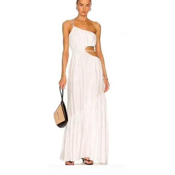 Jonathan Simkhai | Dresses | Jonathan Simkai White Cut Out Maxi Dress ...